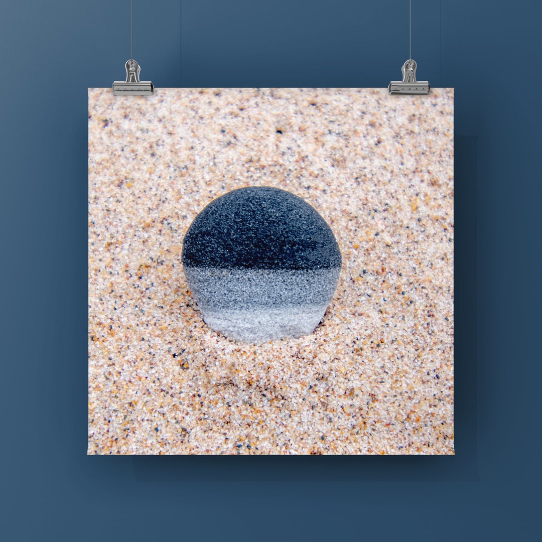 Lake Superior Stone Photograph: Neapolitan Beach Rock Art Print - Etsy