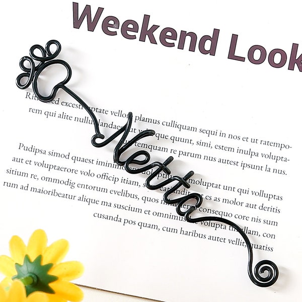 Wire Bookmarks - Etsy