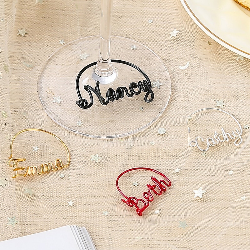Glass Tags Name - Etsy