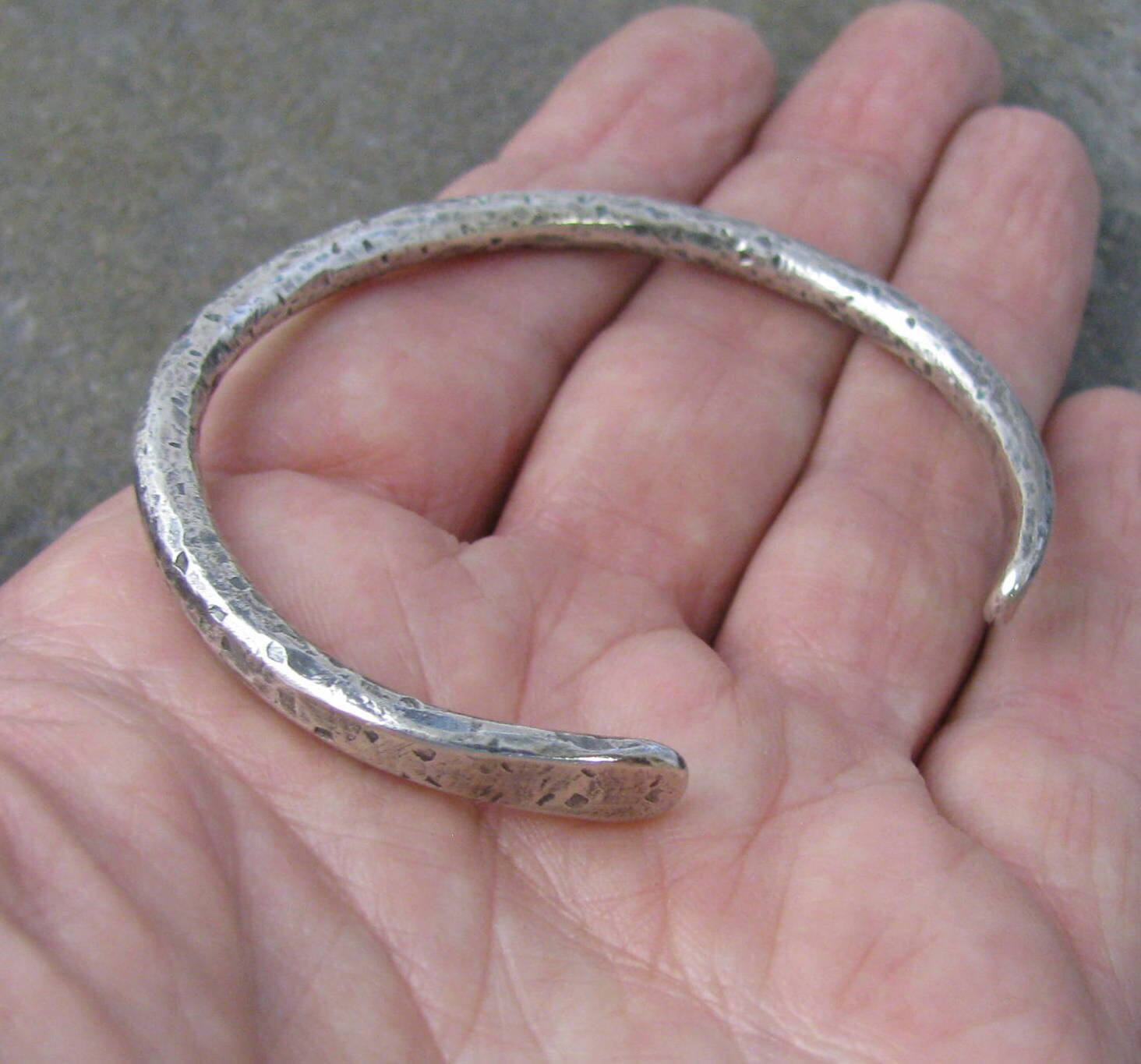 Sterling Silver Cuff Bracelet - Etsy