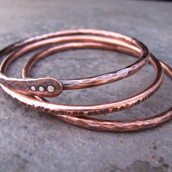 Copper Bangle - Etsy
