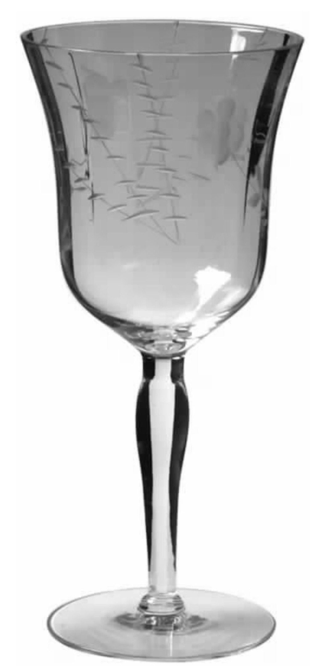 Drury Mid Century by Sears Wine Glasses Flowers & Leaves - Etsy