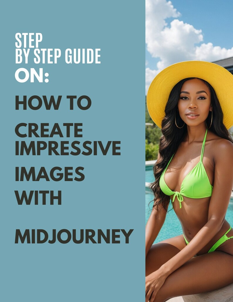 Step by Step Guide on How to Create Impressive Images With Midjourney - Etsy