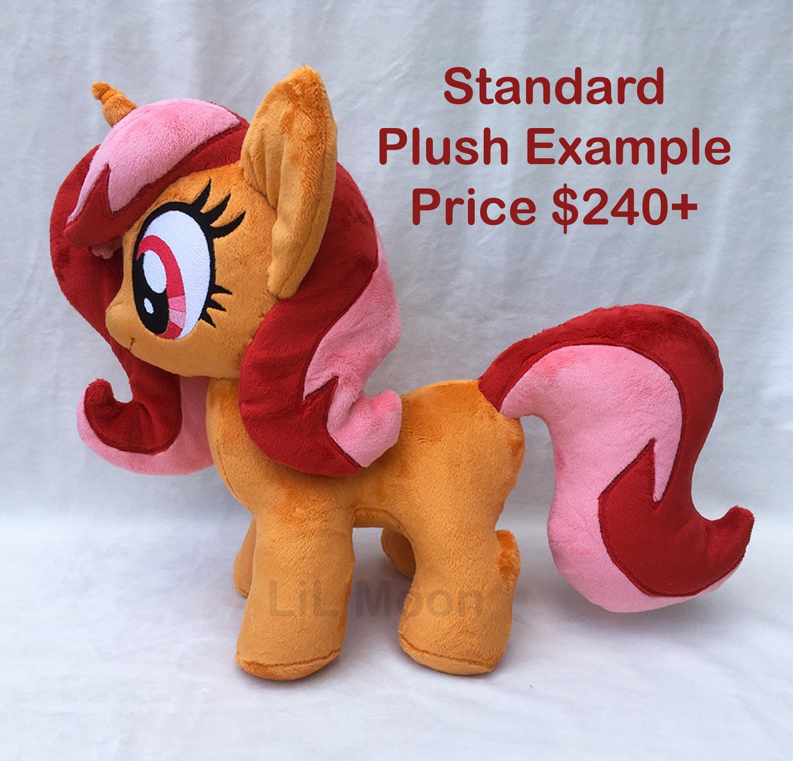Custom Pony Plush 12 Made to Order - Etsy