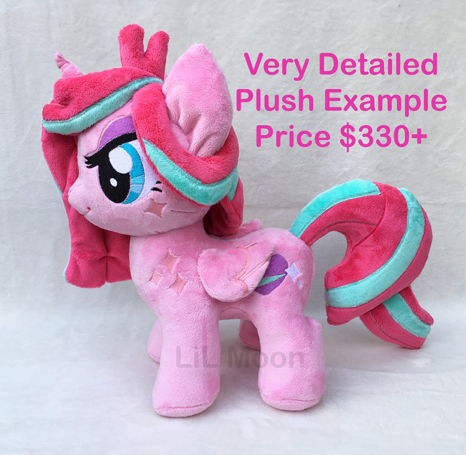 Custom Pony Plush 12" - Made to Order - Etsy