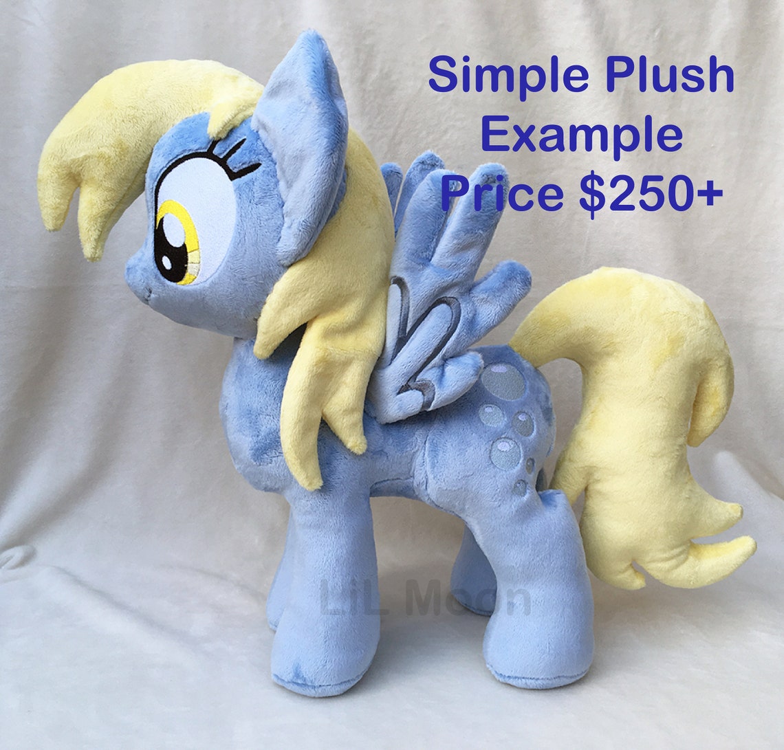 Custom Pony Plush 16 Made to Order - Etsy