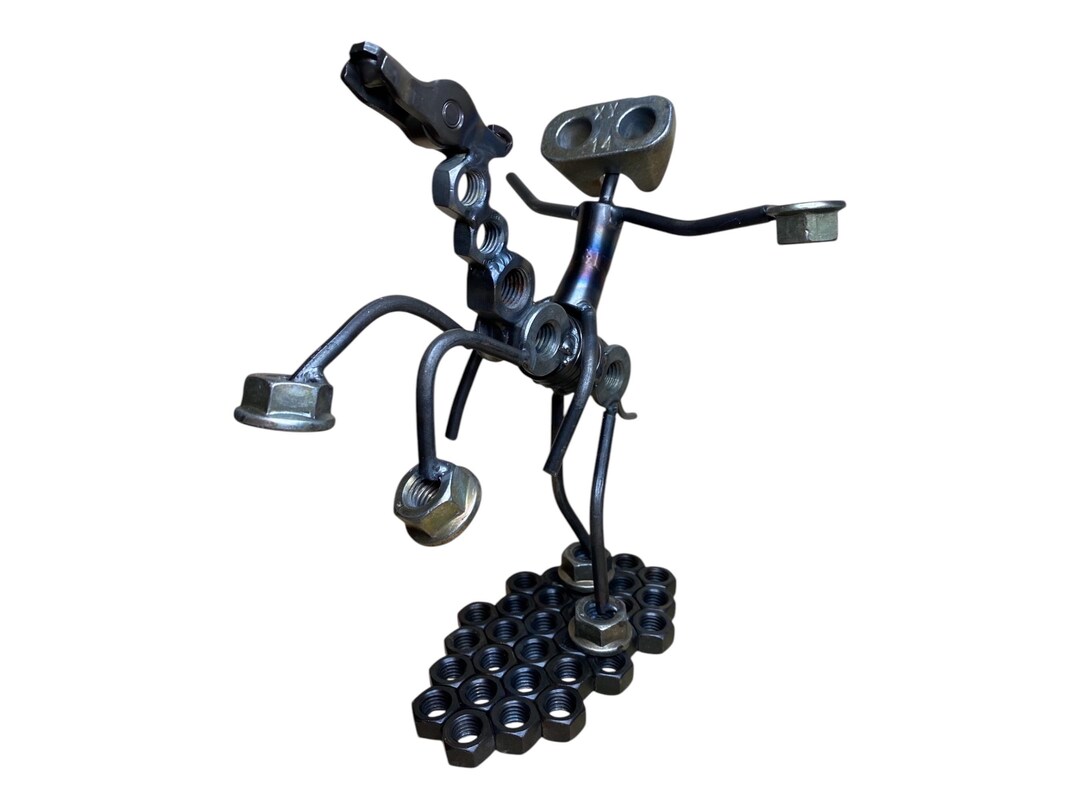 Scrap Metal Droid on A Horse - Etsy