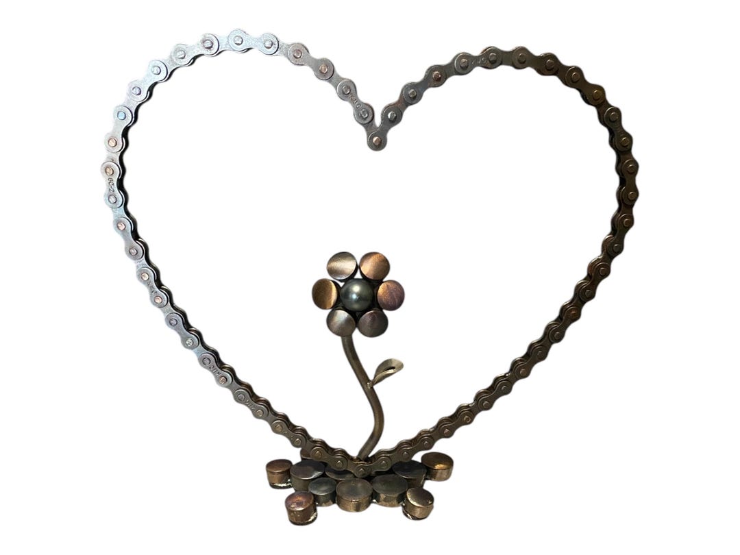 Scrap Metal Heart - Etsy