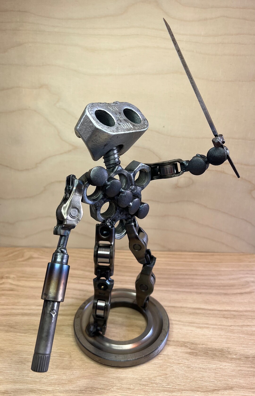 Scrap Metal Droid Warrior - Etsy