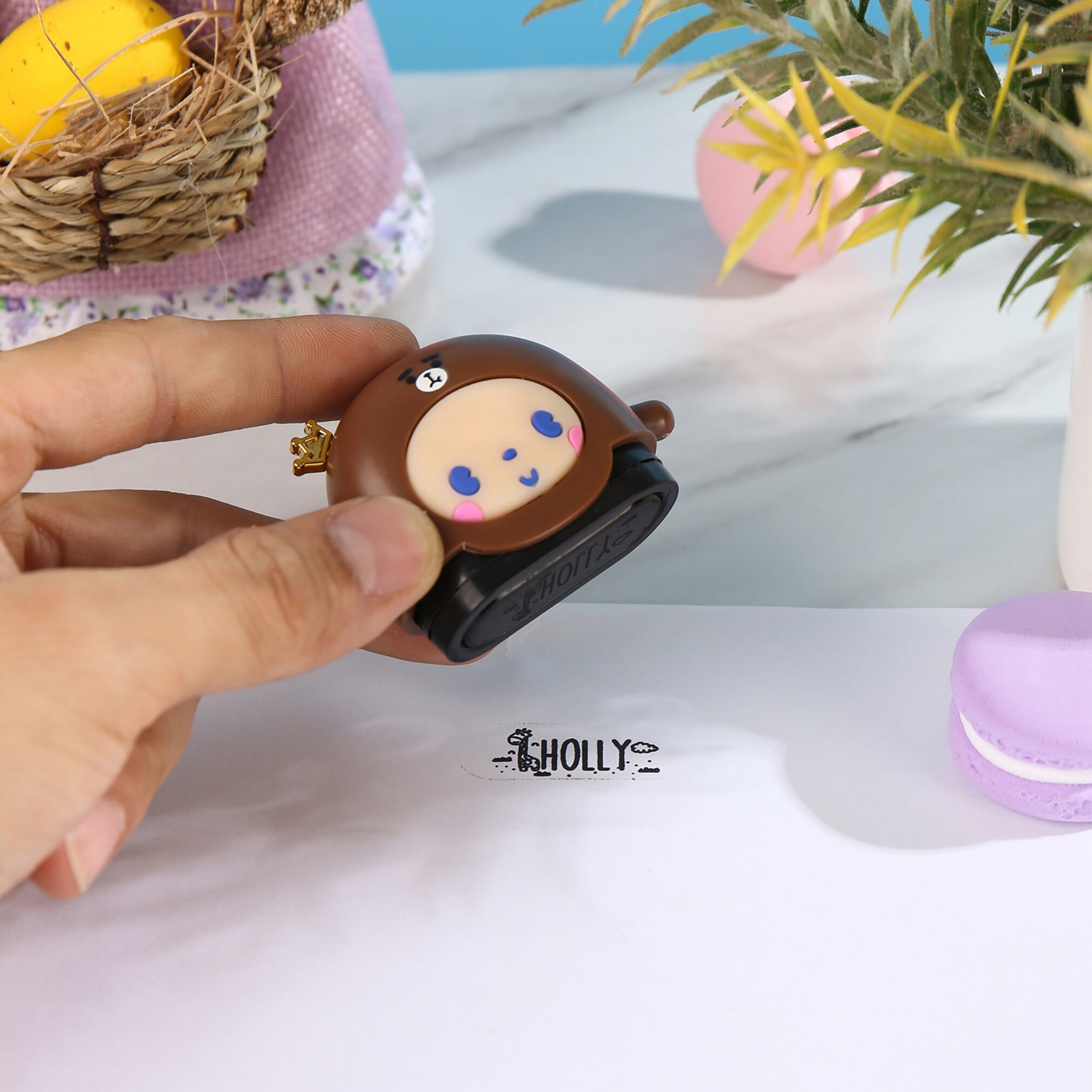 Personalized Clothing Label Stamps Custom Name Stamps Cartoon Child ...