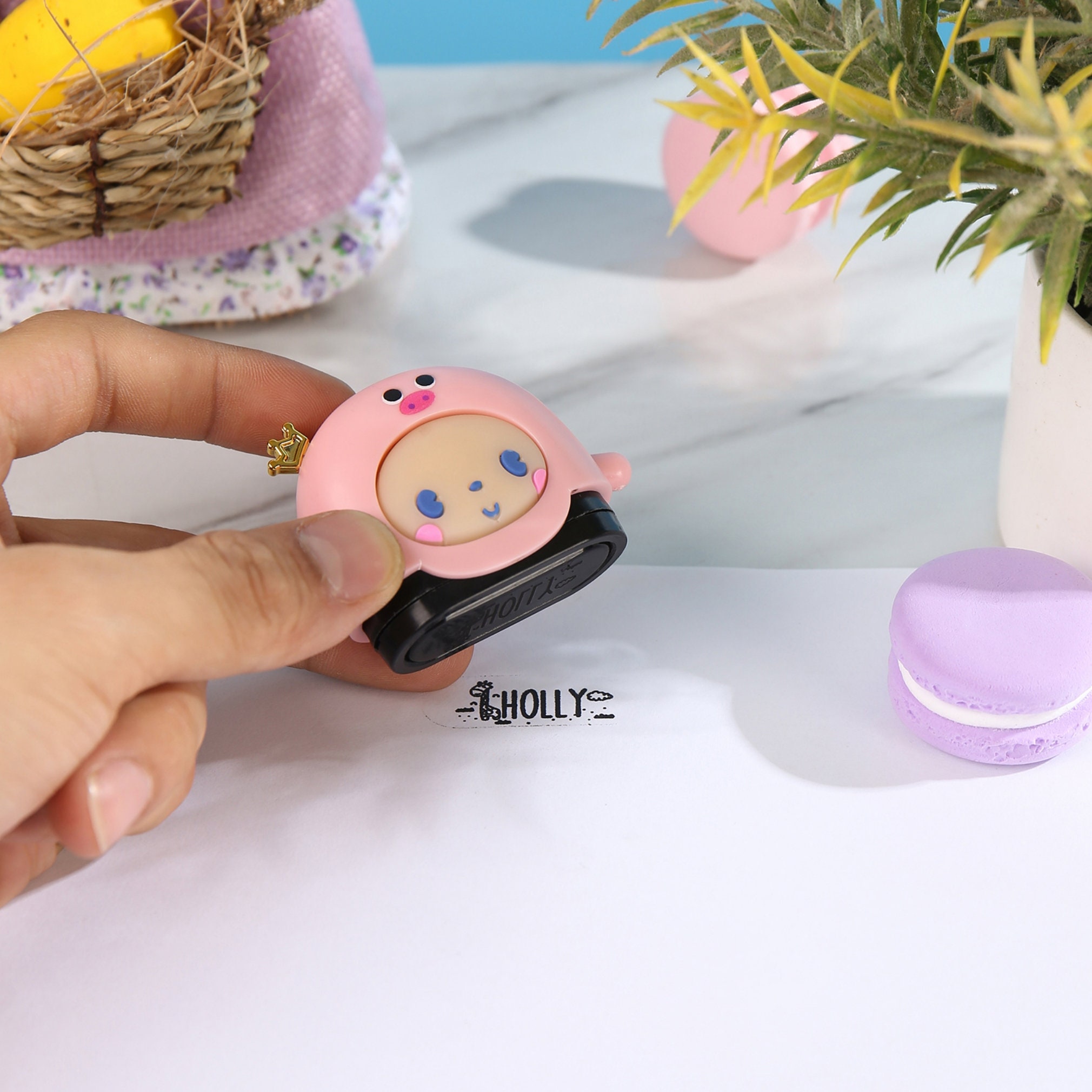 Personalized Clothing Label Stamps Custom Name Stamps Cartoon Child ...