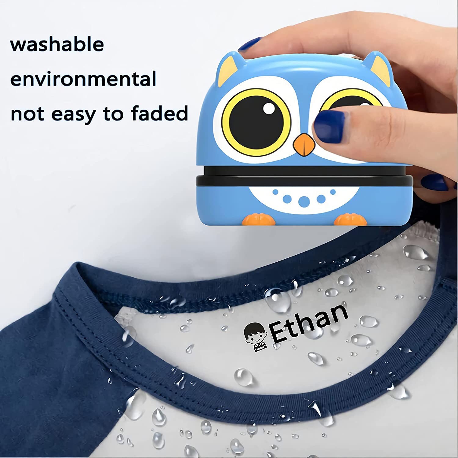 Personalized Clothing Label Stamp Customized Clothing Name Stamp for ...