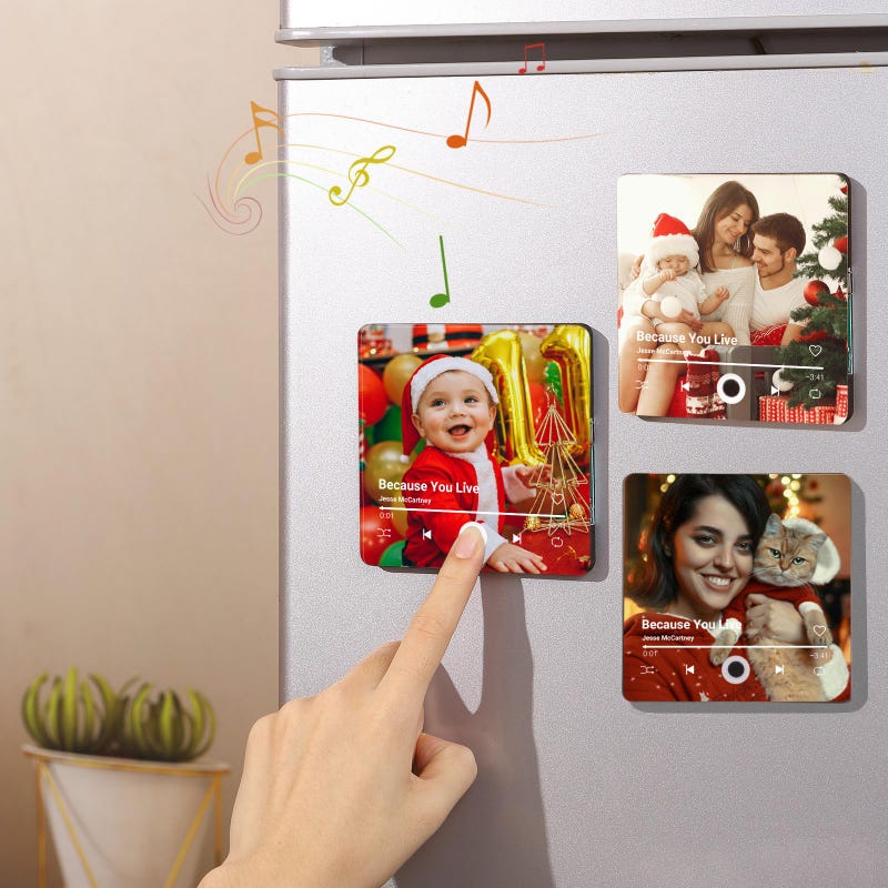 Personalized Magnets With Songs - Etsy