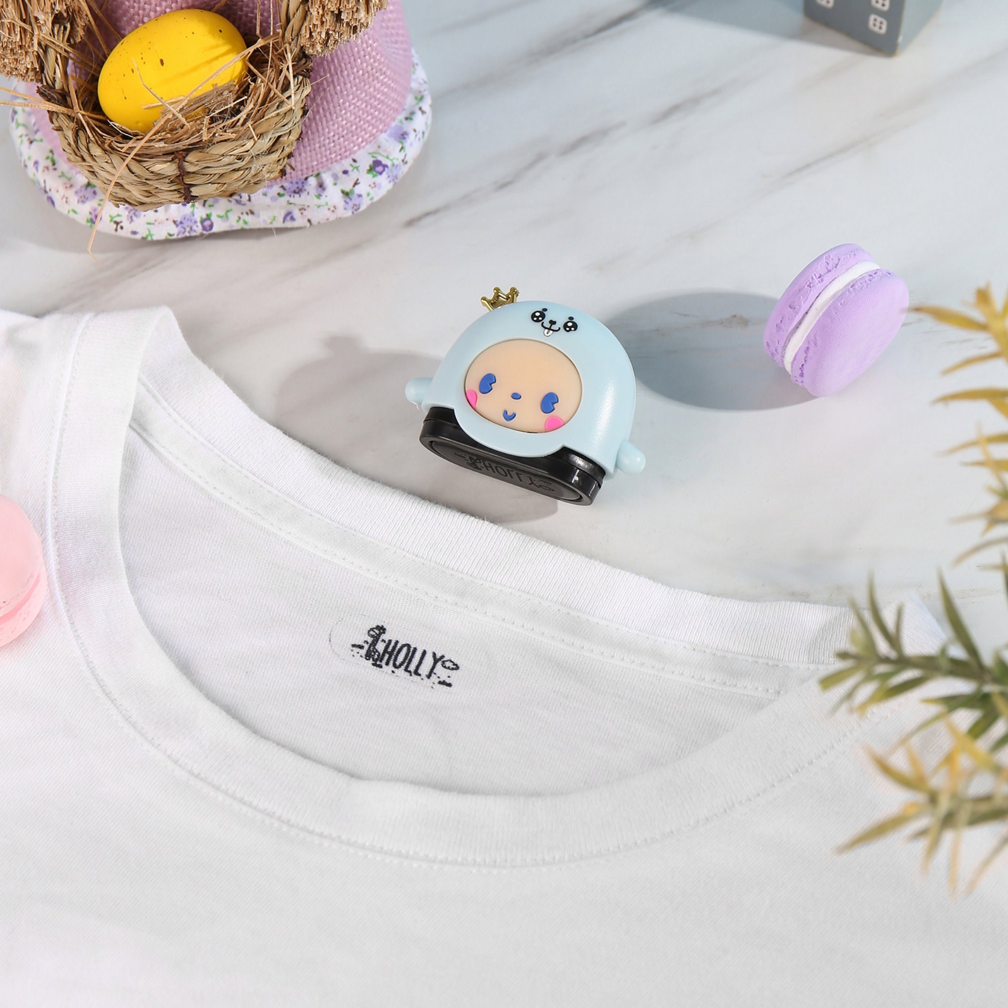 Personalized Clothing Label Stamps Custom Name Stamps Cartoon Child ...