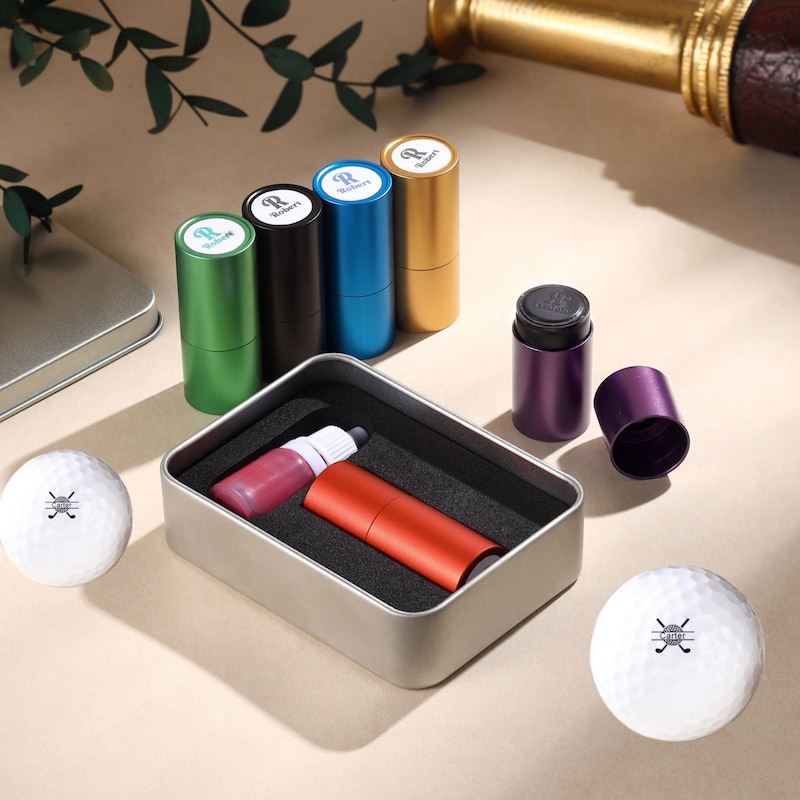 Golf Ball Stamp - Etsy