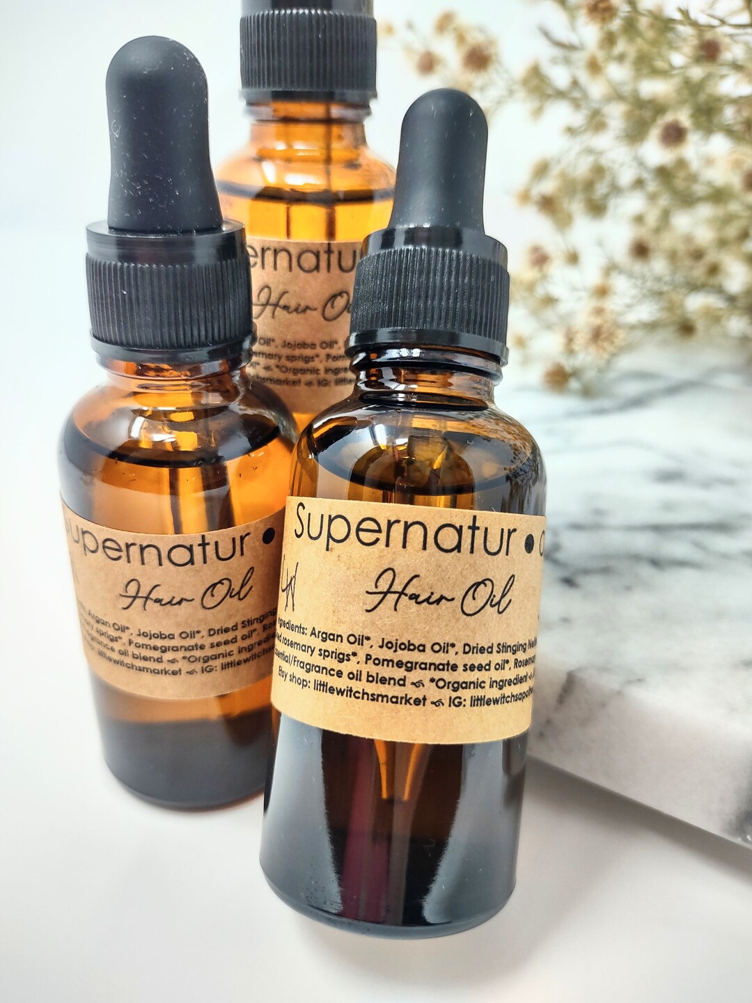Supernatur-oil Vegan Hair Oil - Etsy