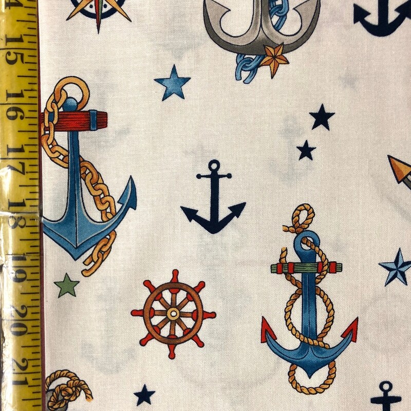 Nautical Fabric by the Yard - Etsy