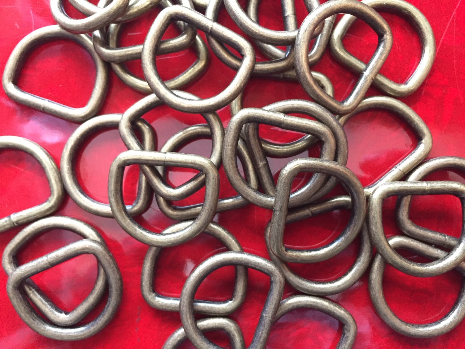 2 Pieces - Dee Rings Welded - 1 Inch, 3/4 Inch, 5/8 Inch, 1/2 Inch ...