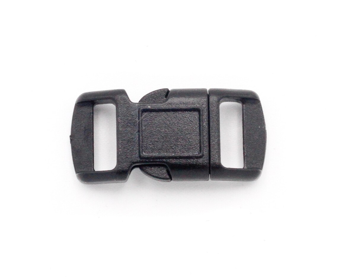 100 Contoured Plastic Buckles 3/8 1/2 - Etsy