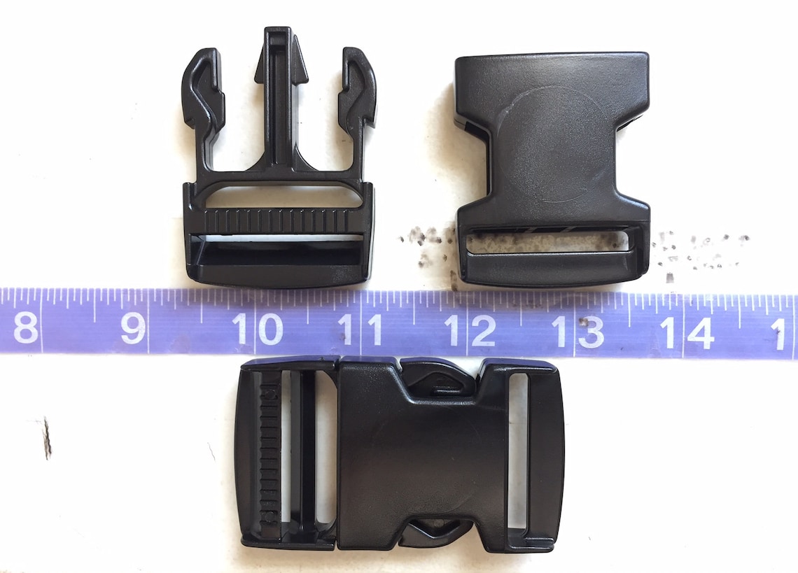 1 ITW Nexus Side Release Flat SR Plastic Buckle - 3/4", 1", 1.5", 2 ...