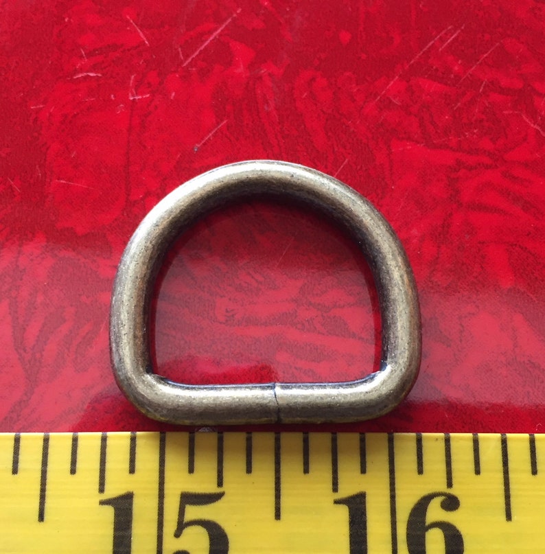 2 Pieces Dee Rings Welded 1 Inch 3/4 Inch 5/8 Inch 1/2 - Etsy
