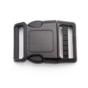 100 Contoured Plastic Buckles - 3/8", 1/2", 5/8", 3/4", 1", 1.5 ...