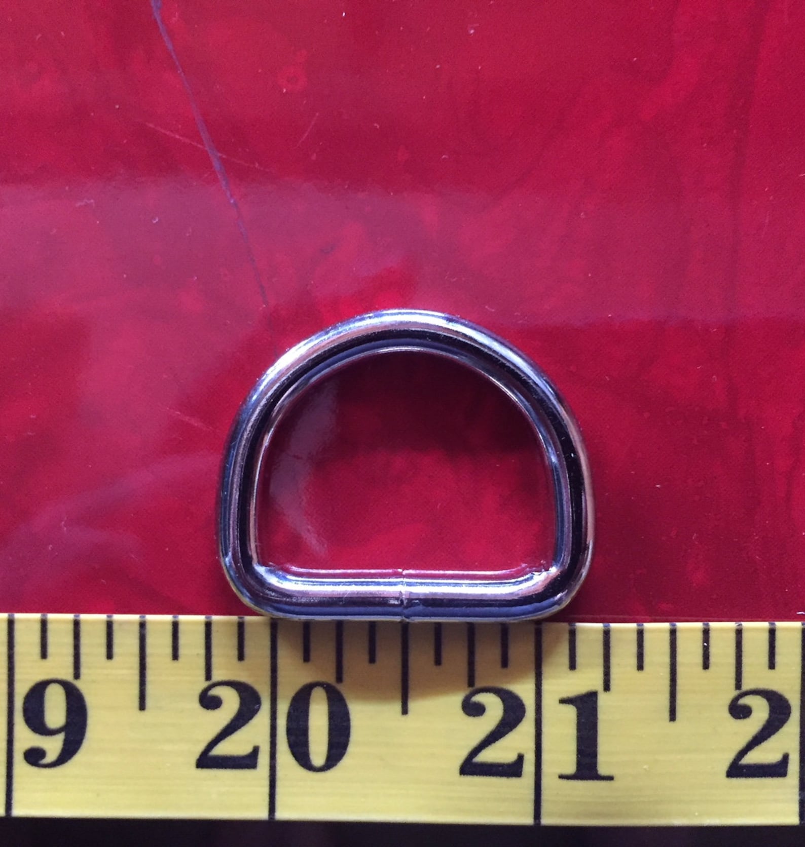 2 Pieces Dee Rings Welded Antique Brass & Nickel 1 Inch | Etsy