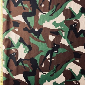 Pin up Girl Fabric Retro Pinup Girls With Cherry Backdrop on - Etsy