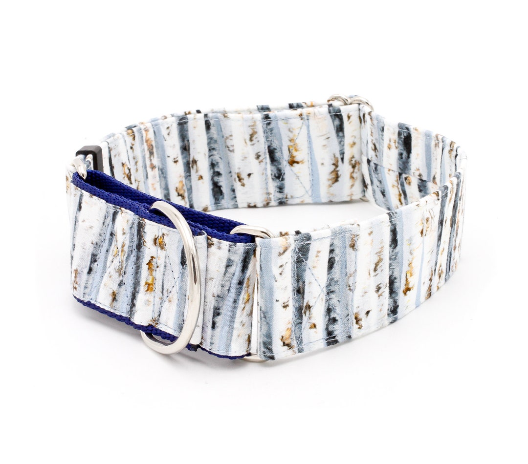 Birch Tree Dog Collar 5/8" - 2" Widths - Buckle or Martingale - Etsy
