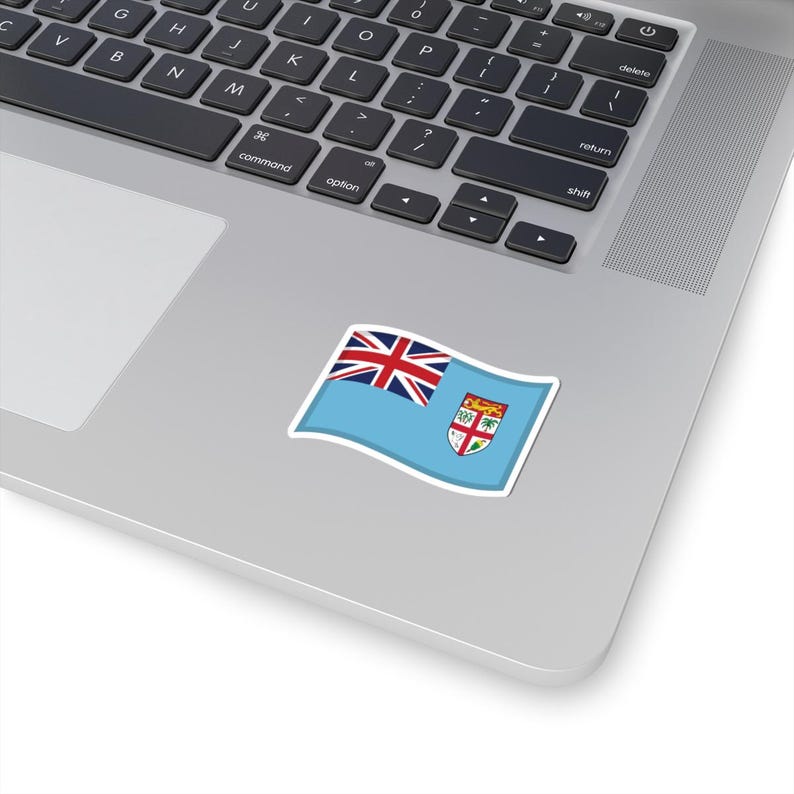 Fiji Flag Sticker | Fijian Flag | Fun Sticker Decoration | Fun Gift ...