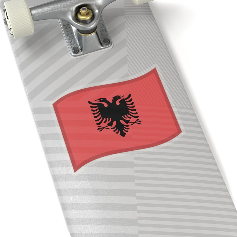 Albanian Flag Sticker | Fun Sticker Decorations | Fun Gift | Laptop ...