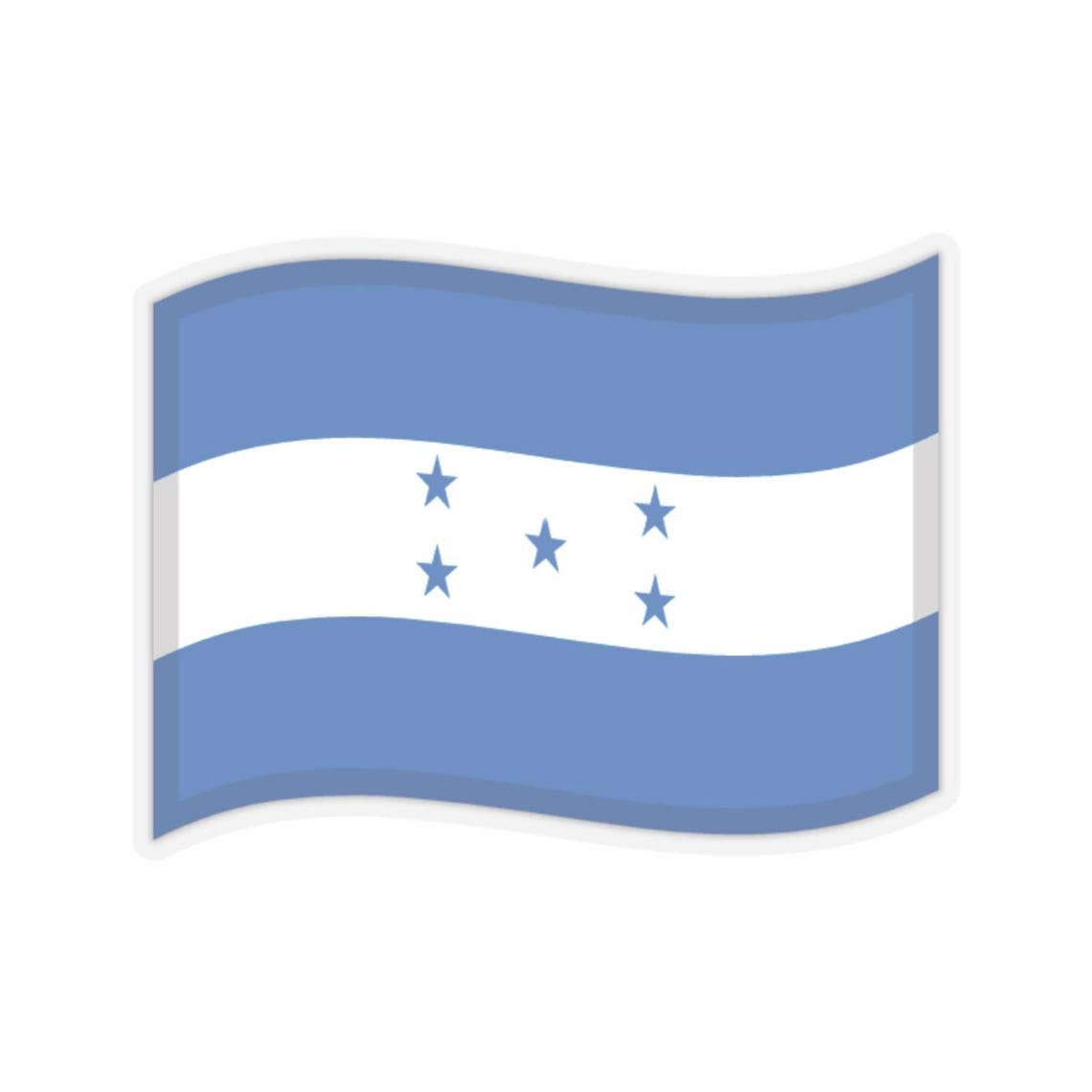 Honduras Flag Sticker | Honduran Flag | Fun Sticker Decoration | Fun ...