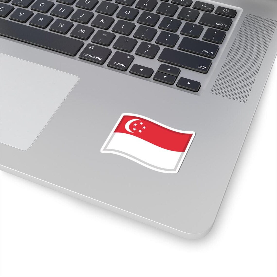 Singapore Flag Sticker | Fun Sticker Decoration | Fun Gift | Laptop ...