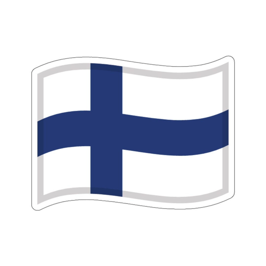 Finnish Flag Sticker | Finland Flag | Fun Sticker Decorations | Fun ...
