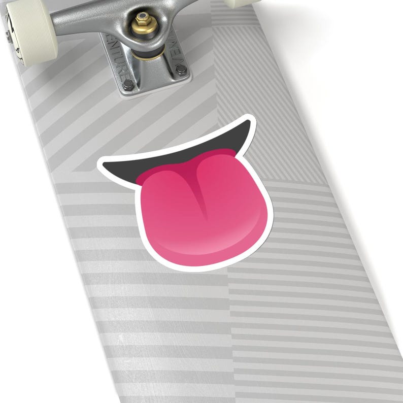 Tongue Emoji Sticker | Tongue Sticker | Fun Sticker Decorations | Fun ...