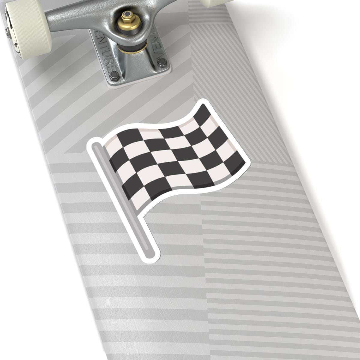 Checkered Flag Emoji Sticker Race Flag Sticker Fun Sticker Decorations ...
