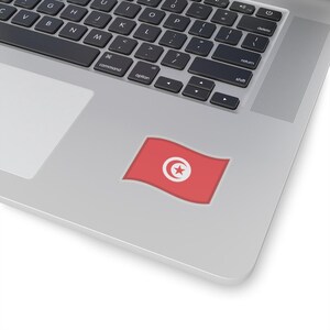 Tunisia Flag Sticker | Tunisian Flag | Fun Sticker Decoration | Fun ...