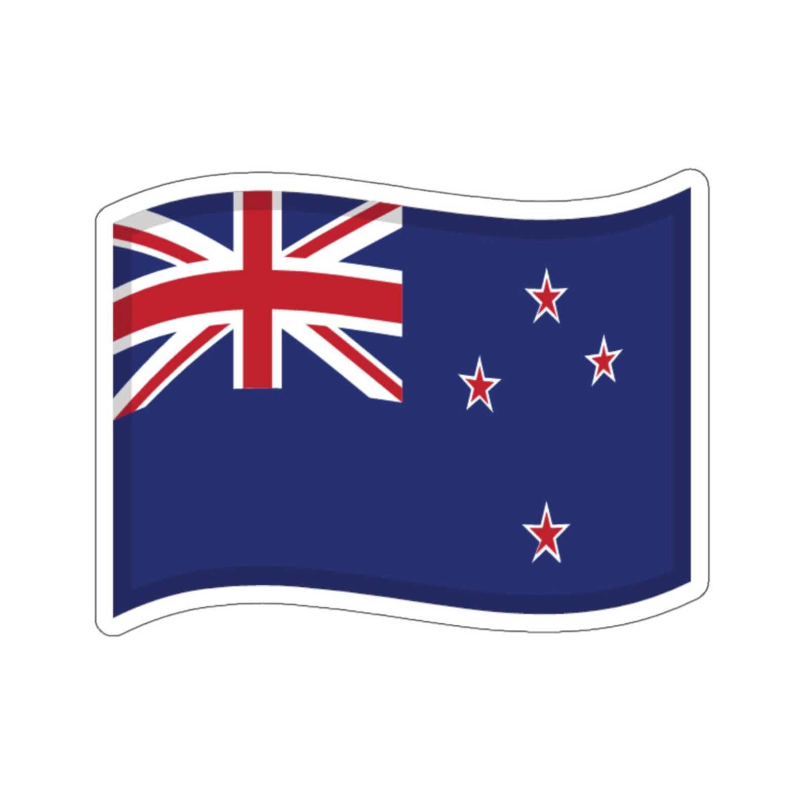 New Zealand Flag Sticker Fun Sticker Decorations Fun Gift Laptop ...