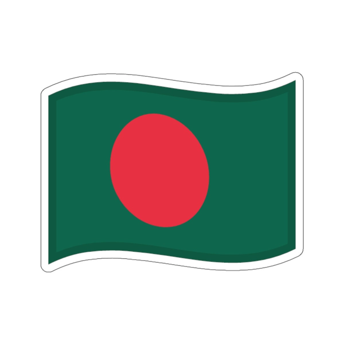 Bangladesh Flag Sticker | Bangla | Fun Sticker Decorations | Fun Gift ...