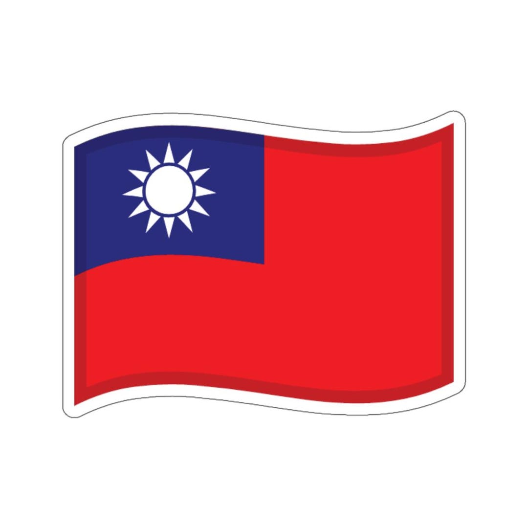 Taiwan Flag Sticker | Formosa | Fun Sticker Decorations | Fun Gift ...