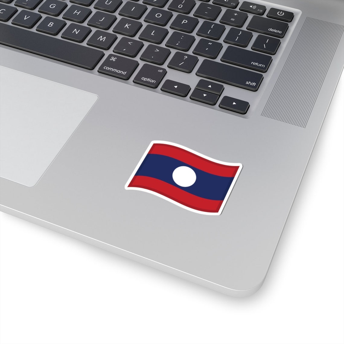 Laos Flag Sticker | Lao Flag | Fun Sticker Decorations | Fun Gift ...