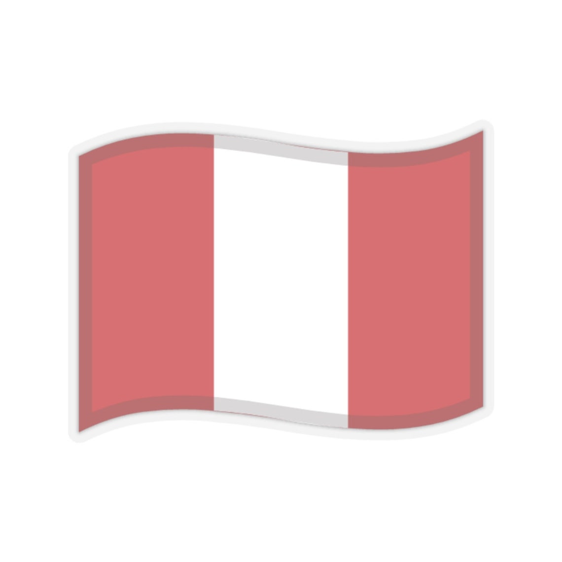 Peruvian Flag Sticker | Peru Flag | Fun Sticker Decorations | Fun Gift ...