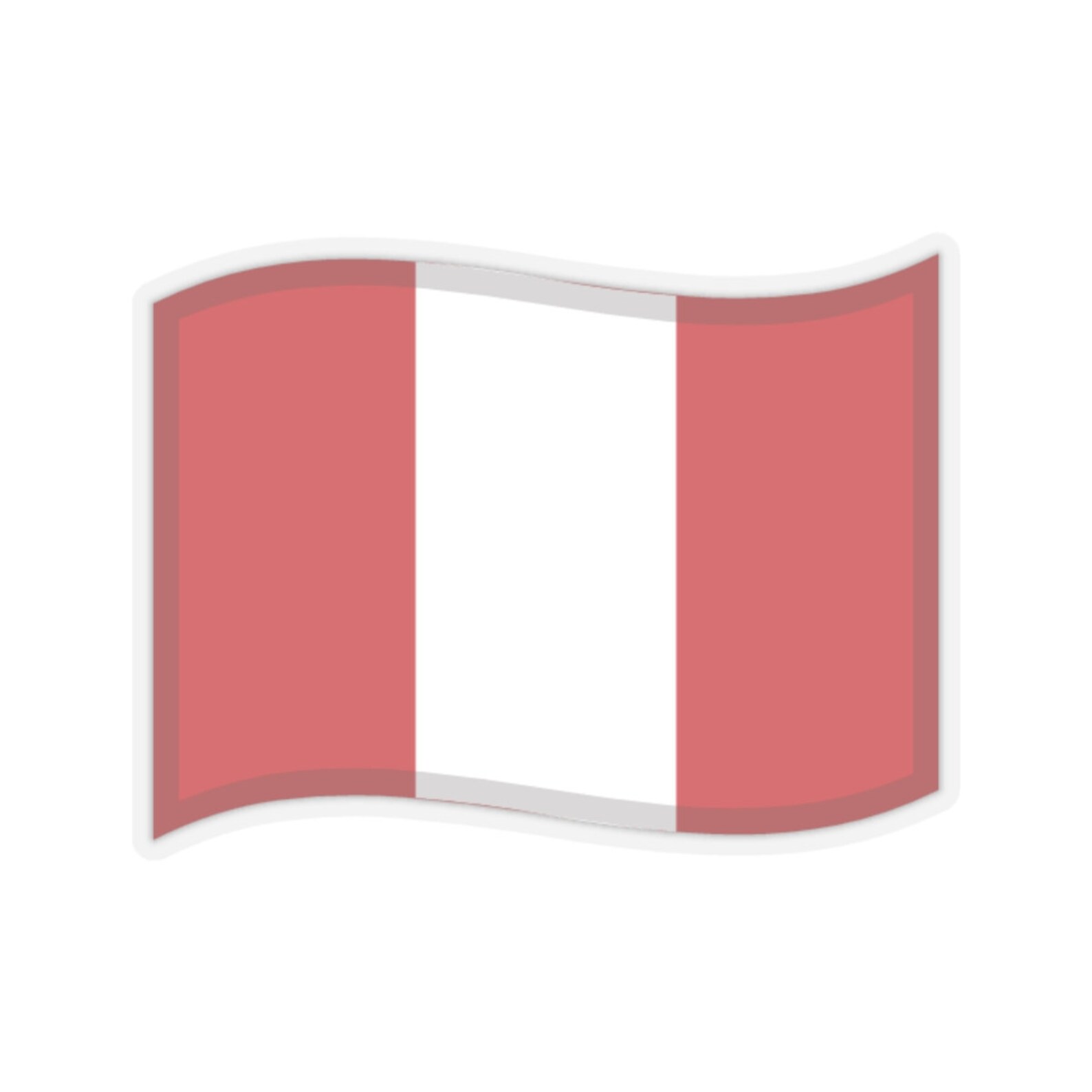 Peruvian Flag Sticker | Peru Flag | Fun Sticker Decorations | Fun Gift ...