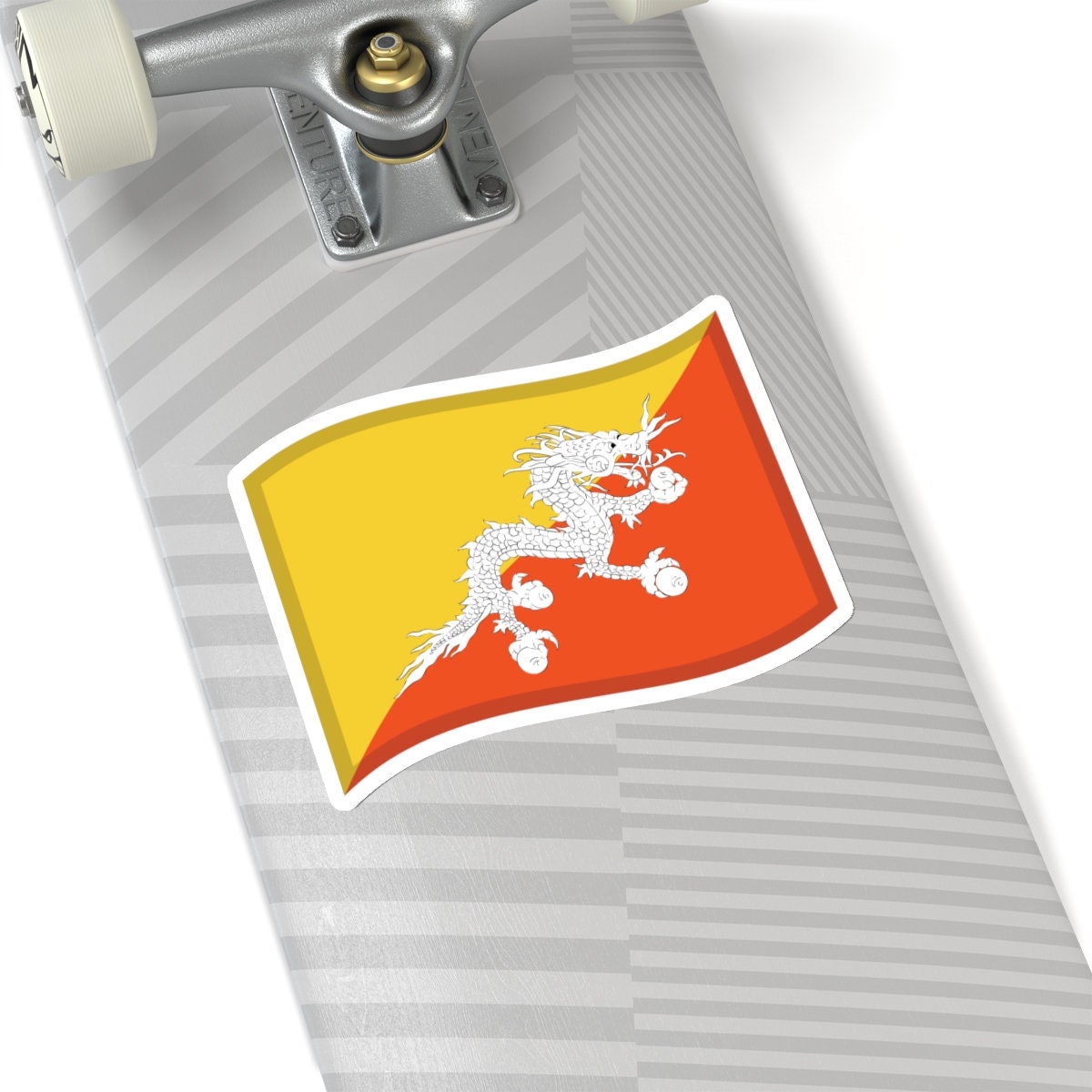 Bhutan Flag Sticker | Bhutanese Flag | Fun Sticker Decorations | Fun ...