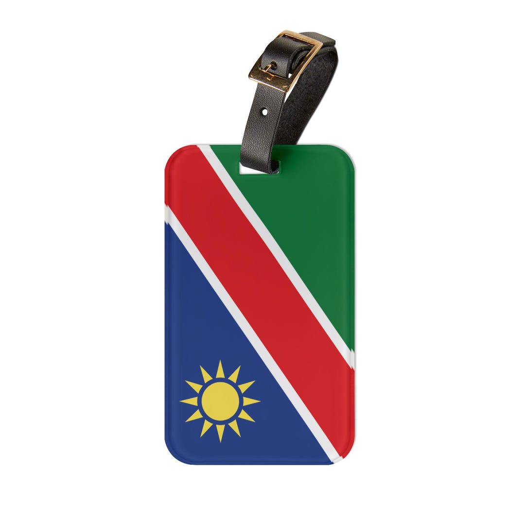 Namibia Flag Luggage Tag, Namibian Flag Suitcase Tag, Gym Bag Tag ...