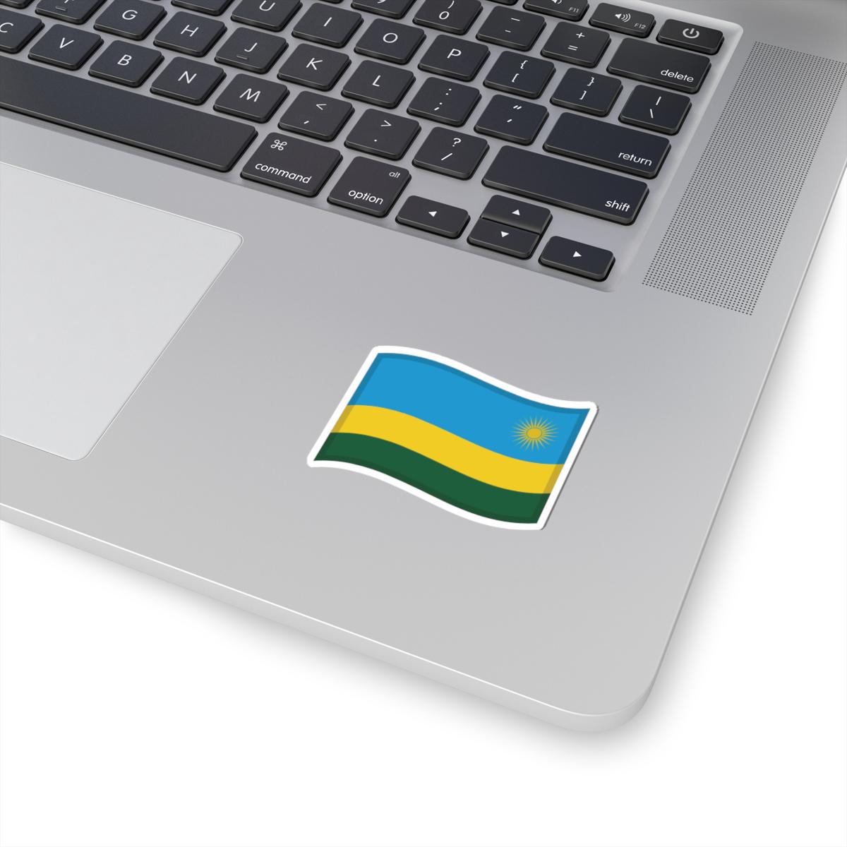 Rwanda Flag Sticker | Rwandan Flag | Fun Sticker Decoration | Fun Gift ...