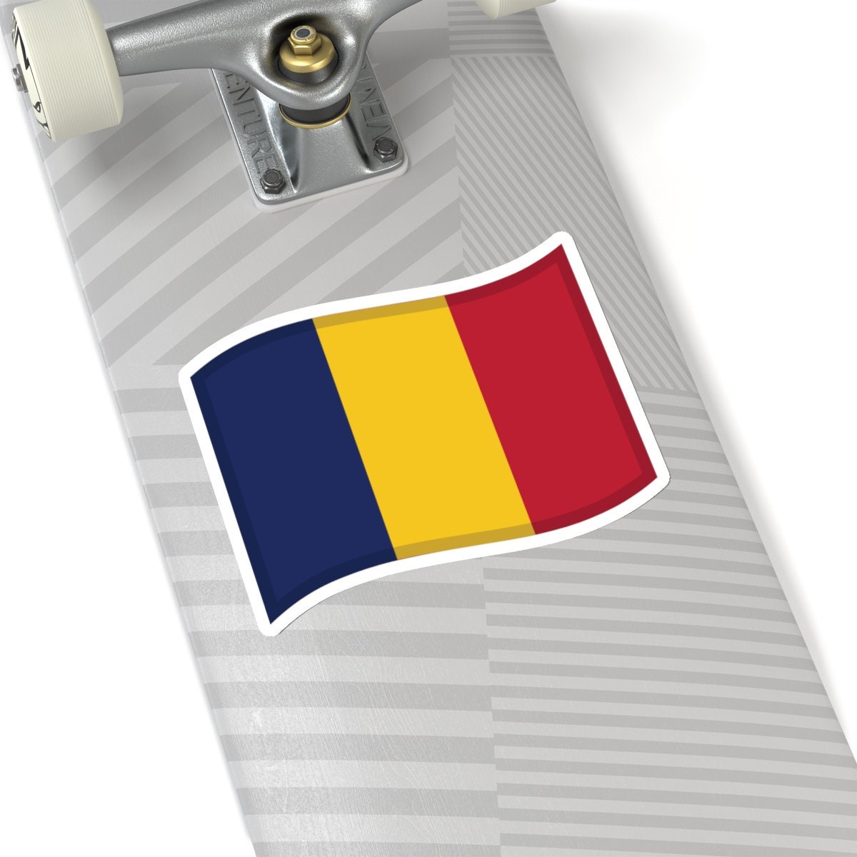 Chad Flag Sticker | Chadian Flag | Fun Sticker Decorations | Fun Gift ...