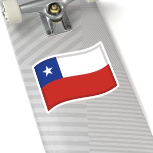 Chile Flag Sticker | Chilean Flag | Fun Sticker Decorations | Fun Gift ...