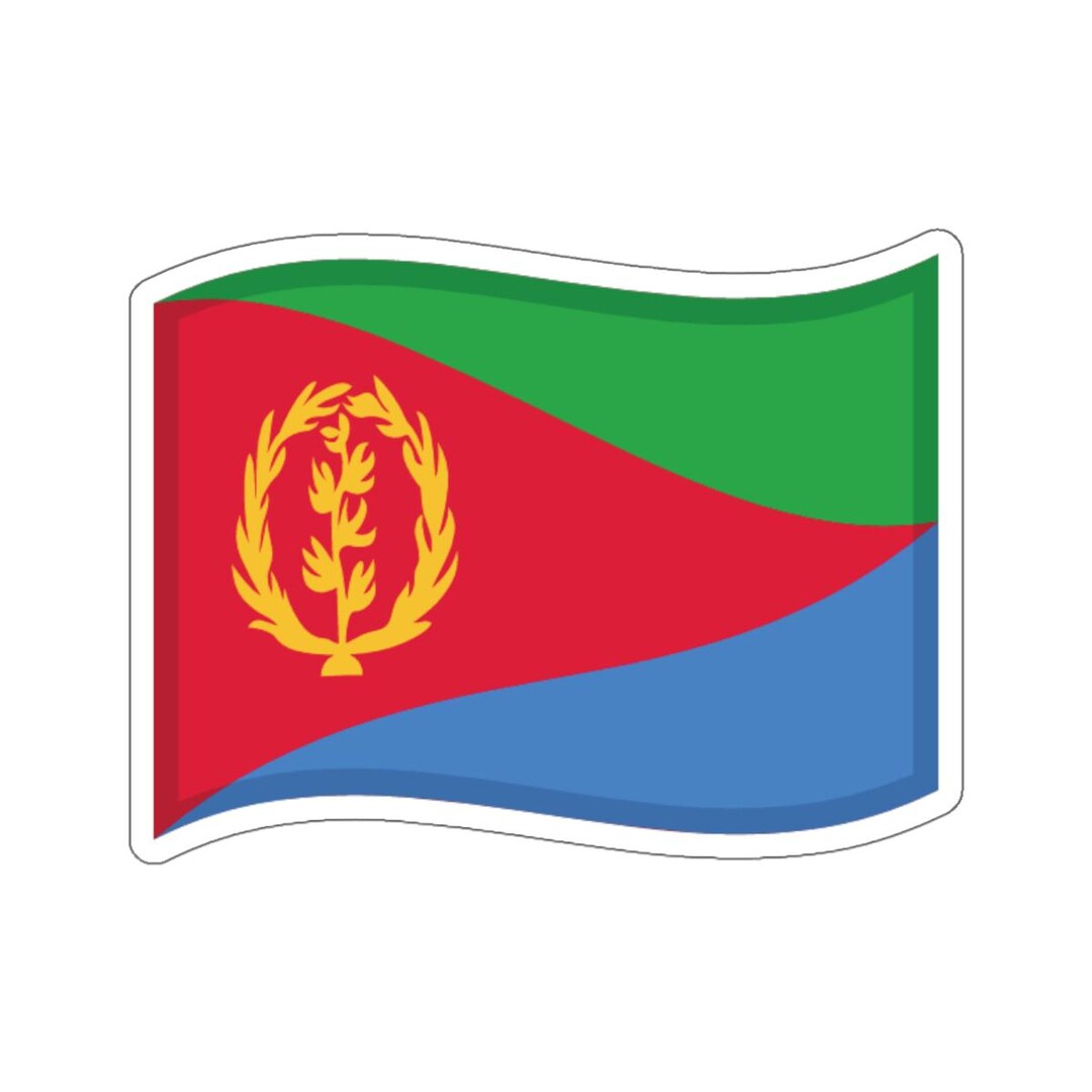 Eritrea Flag Sticker | Eritrean Flag | Fun Sticker Decoration | Fun ...