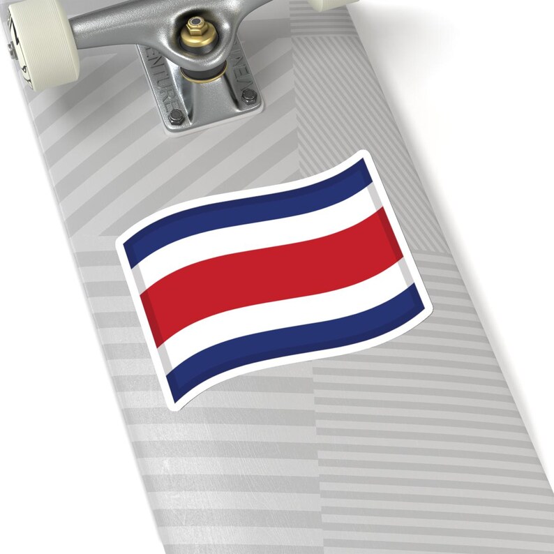 Costa Rica Flag Sticker | Fun Sticker Decorations | Fun Gift | Laptop ...